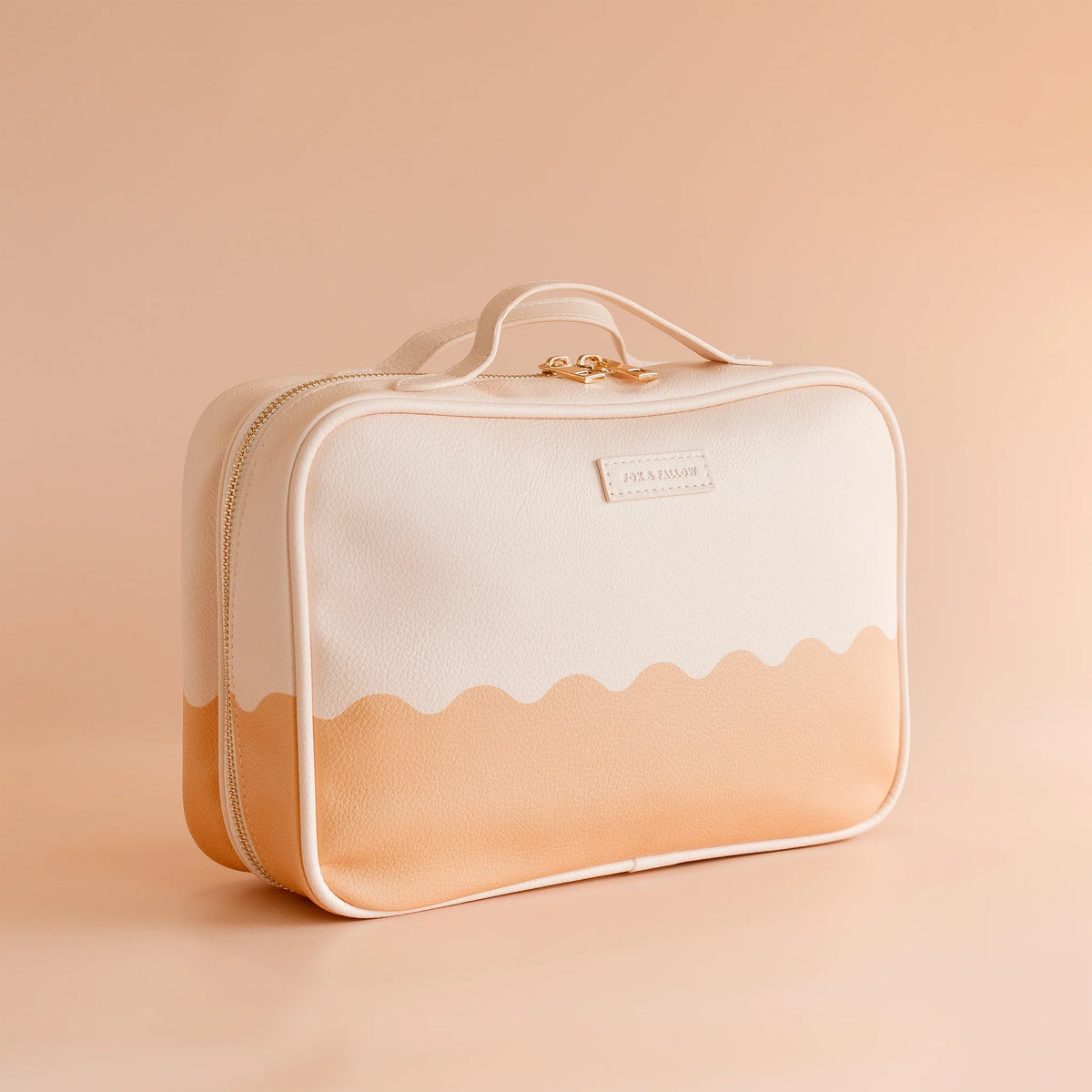 Caramel Ripple Cosmetic Bag – Magnolia May